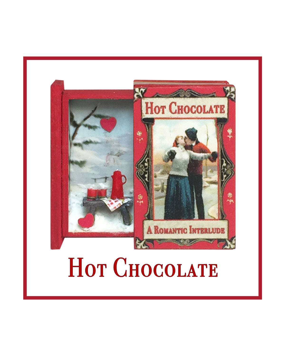Teeny Weeny Secret Book - Hot Chocolate | Robin Betterley's Miniatures