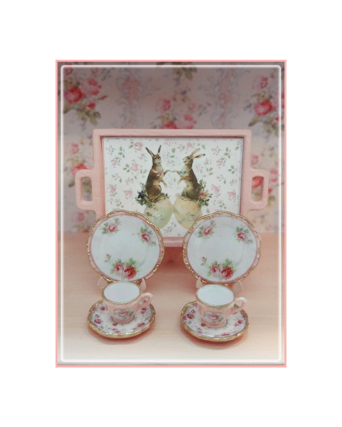 1" (1:12) Spring Tea Set | Robin Betterley's Miniatures