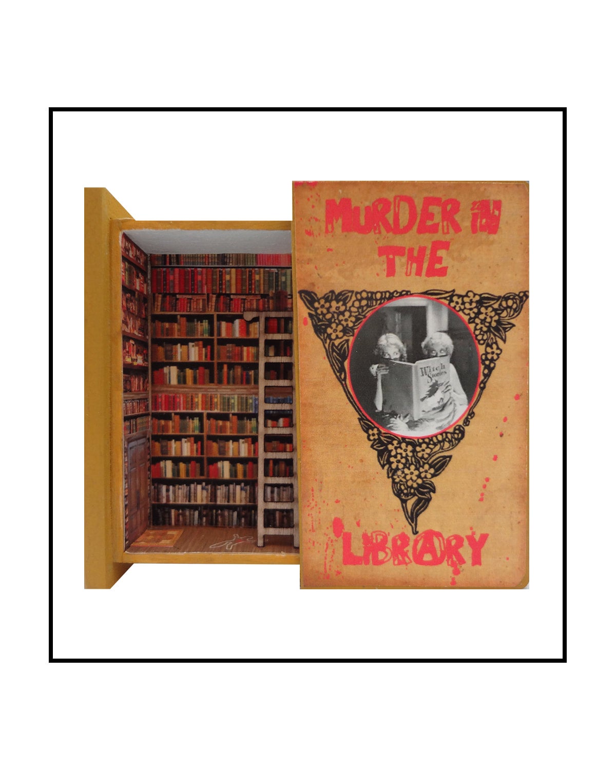 Secret Book - Murder in the Library | Robin Betterley's Miniatures