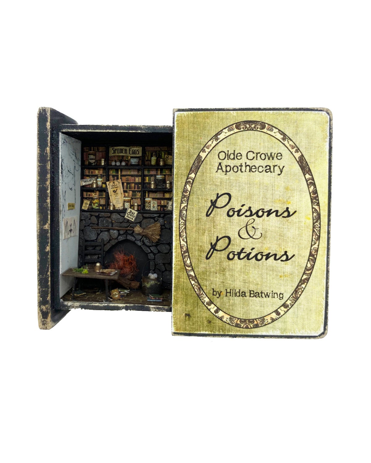 Secret Book - Olde Crowe Apothecary | Robin Betterley's Miniatures