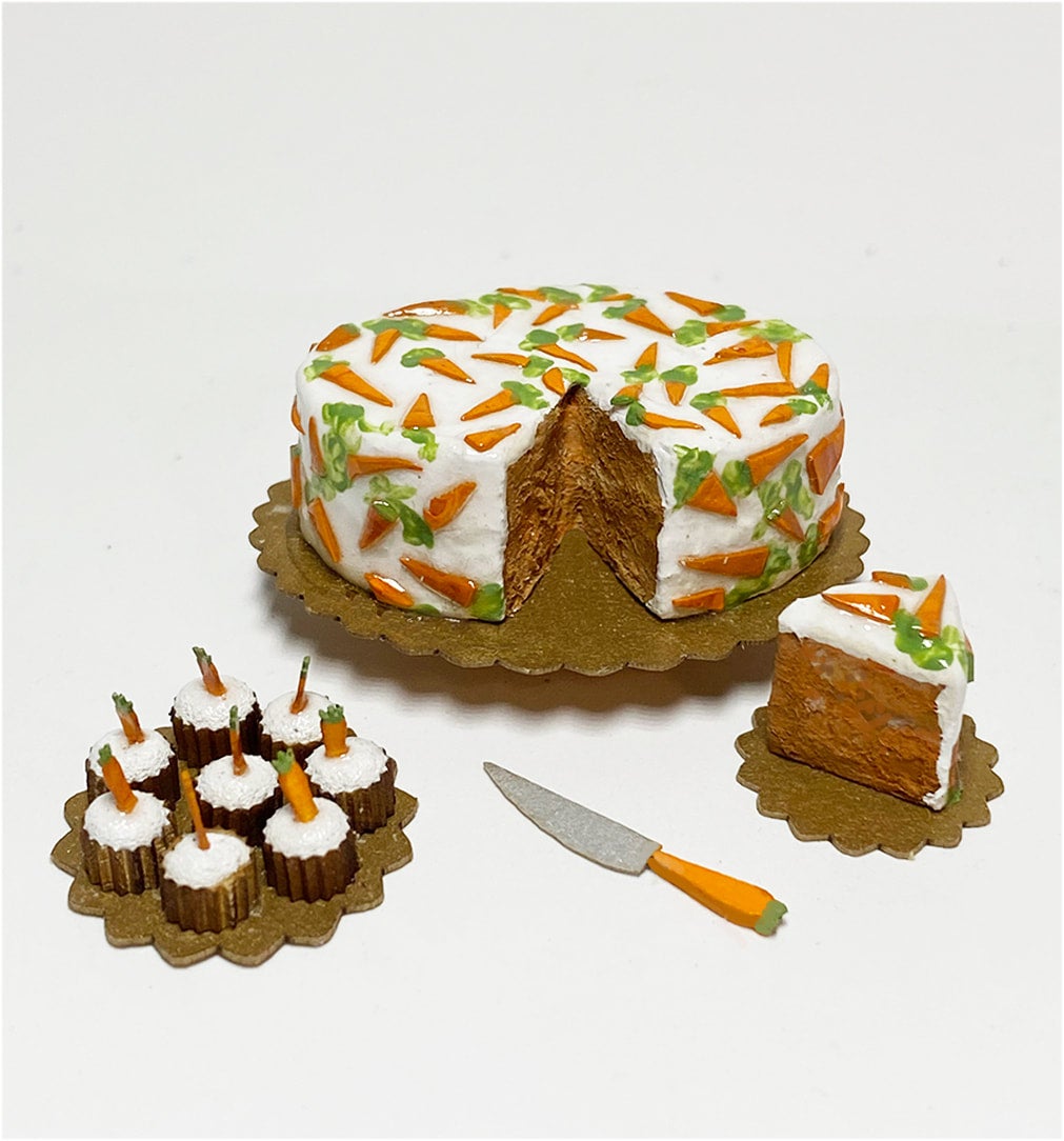 1" (1:12) Canterbury Carrot Cake & Mini Cakes Kit | Robin Betterley's ...