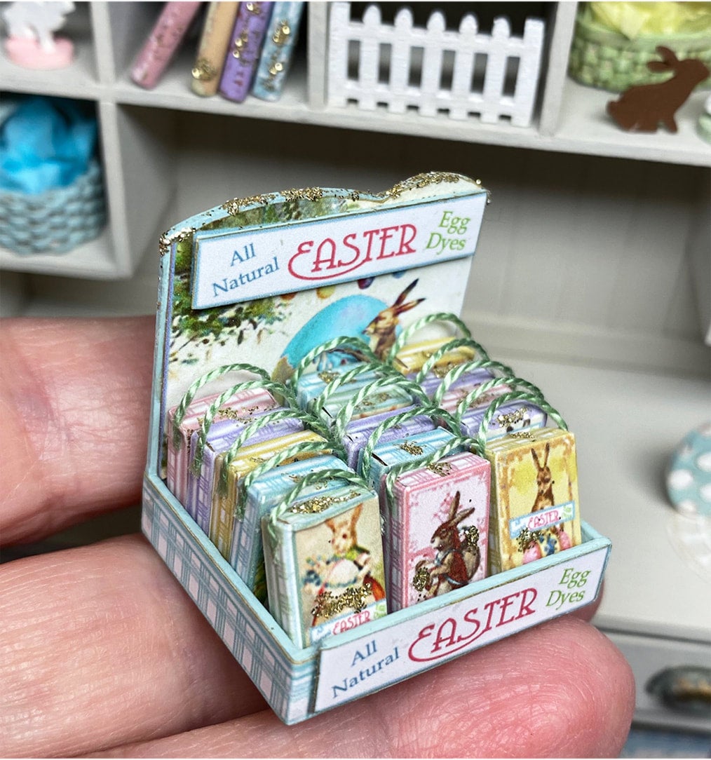 1" (1:12) Canterbury Egg Dying Kits | Robin Betterley's Miniatures